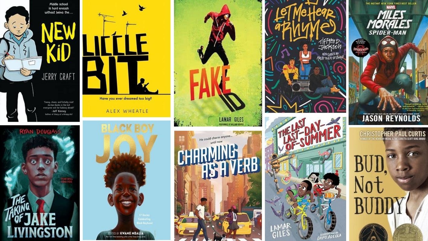 15 Black Boy Tween and Teen Novels | Coffee Bookshelves